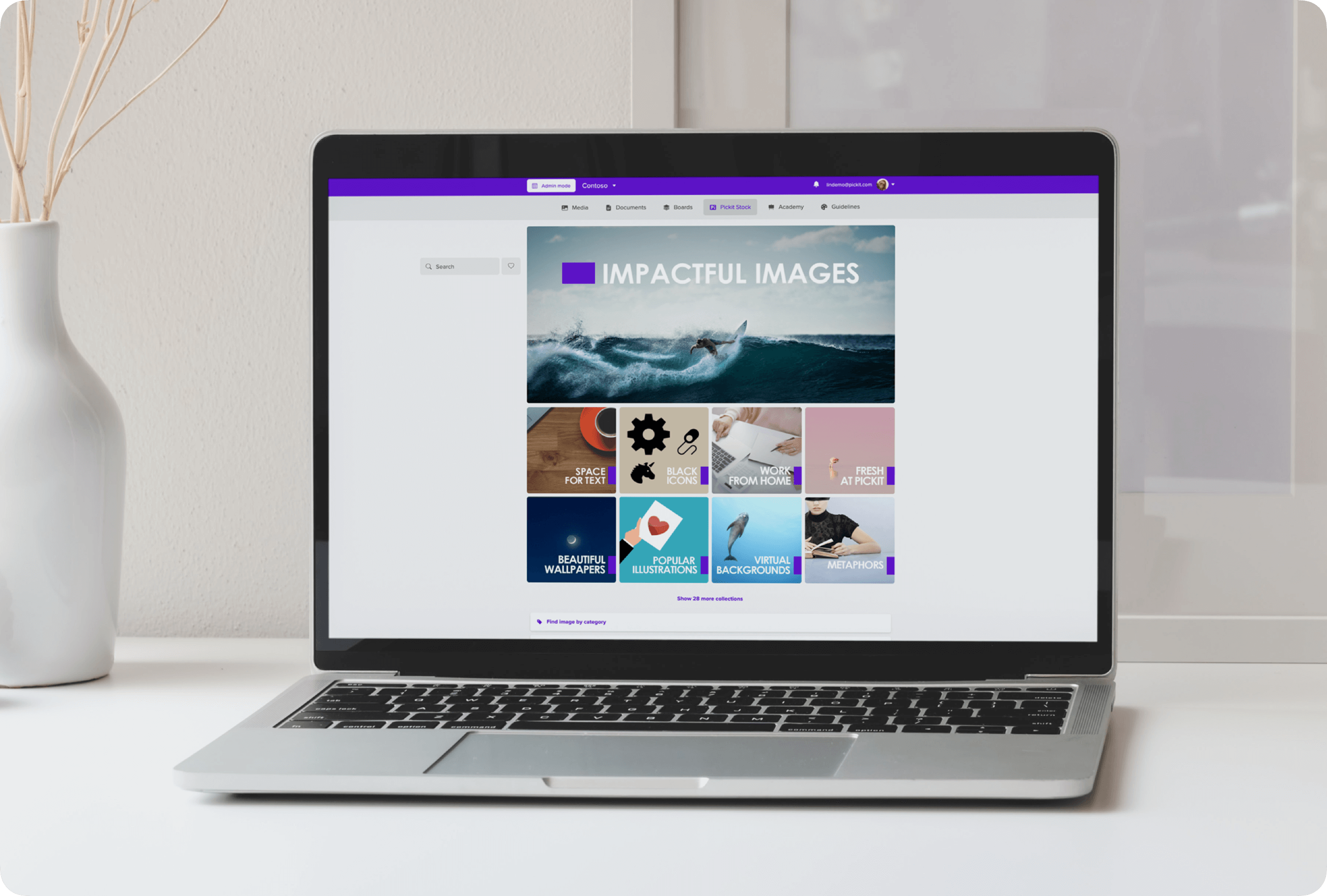 How to source new assets from Pickit Stock™