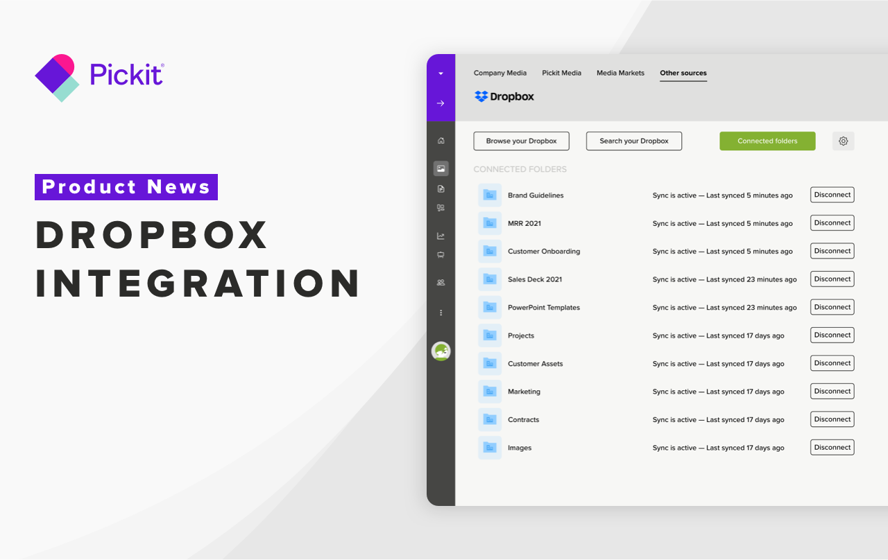 Pickit announces new Dropbox integration